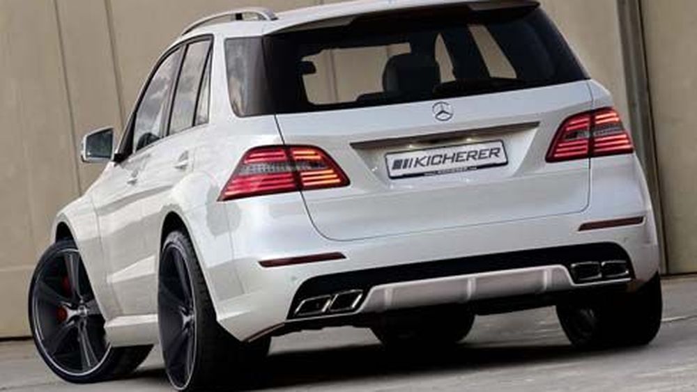 Mercedes-Benz M-Class (W166) ในชุดแต่งสปอร์ต Impact โดย Kicherer จาก ...