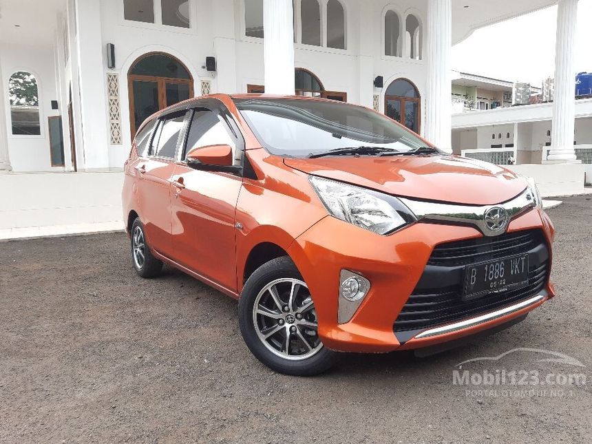 Jual Mobil Toyota Calya 2017 G 1.2 di DKI Jakarta Manual MPV Orange Rp ...