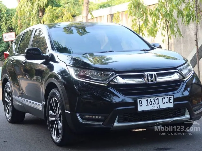 Jual Mobil Honda CR-V 2018 Prestige VTEC 1.5 di Banten Automatic SUV Hitam Rp 360.000.000 ...