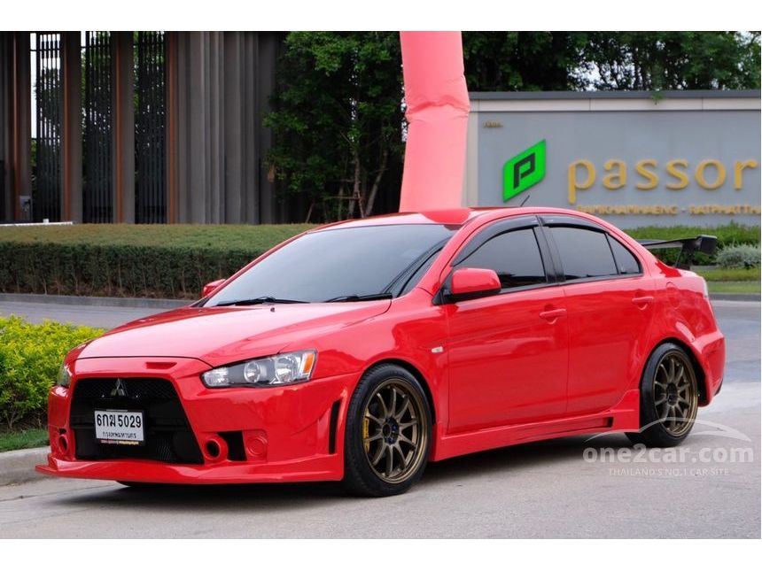 Mitsubishi Lancer EX 2010 (ปี 09-15) GLS LTD 1.8 เกียร์อัตโนมัติ สีแดง ...