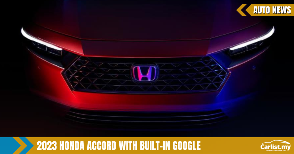 11th-gen Honda Accord hybrid teased for 2023 with built-in Google ...