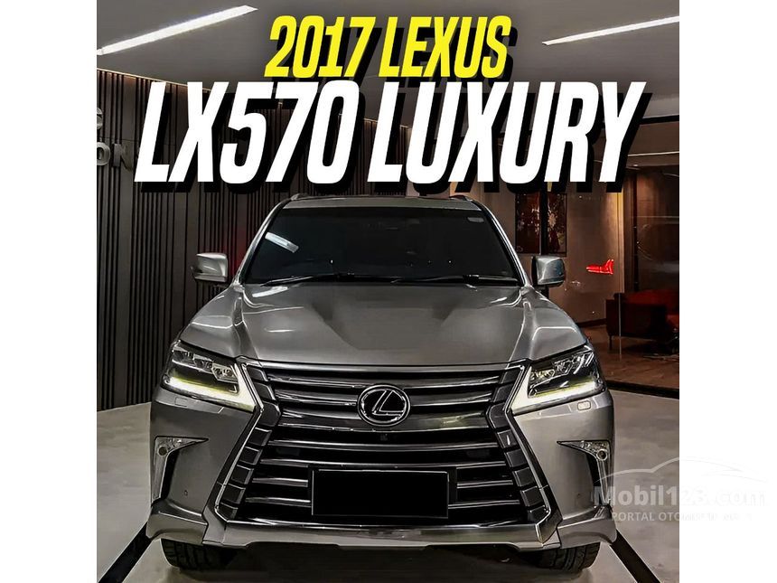 Jual Mobil Lexus LX 570 2017 5.7 di DKI Jakarta Automatic SUV Abu-abu ...