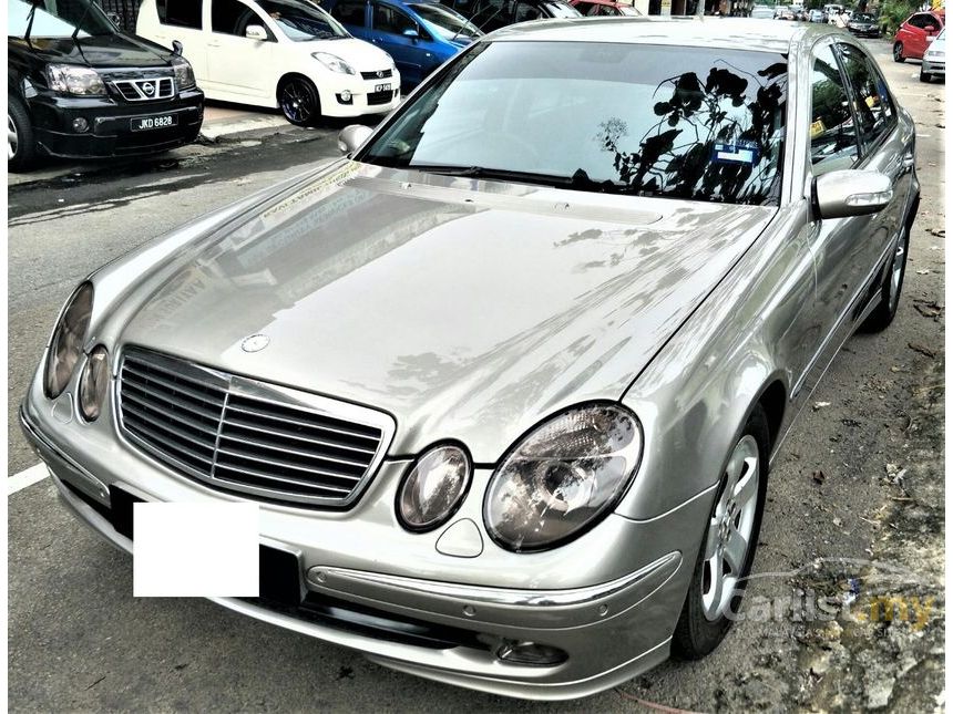 Mercedes-Benz E240 2005 Elegance 2.6 in Johor Automatic Sedan Silver for RM 39,500 - 5310447 ...