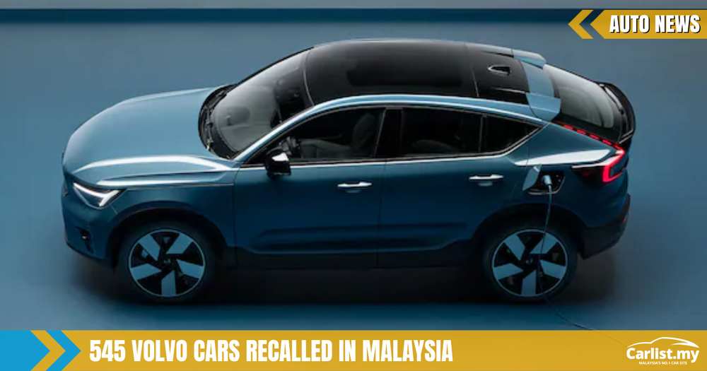 Volvo recalls 545 cars in Malaysia due to brake control module software ...