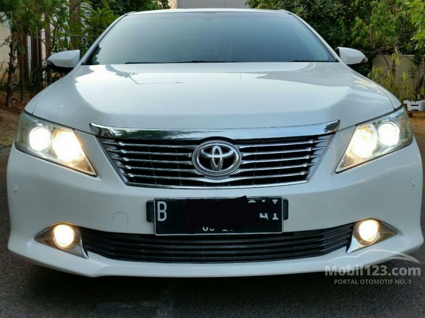 Jual Mobil Toyota Camry 2013 G 2.5 di DKI Jakarta Automatic Sedan Putih ...