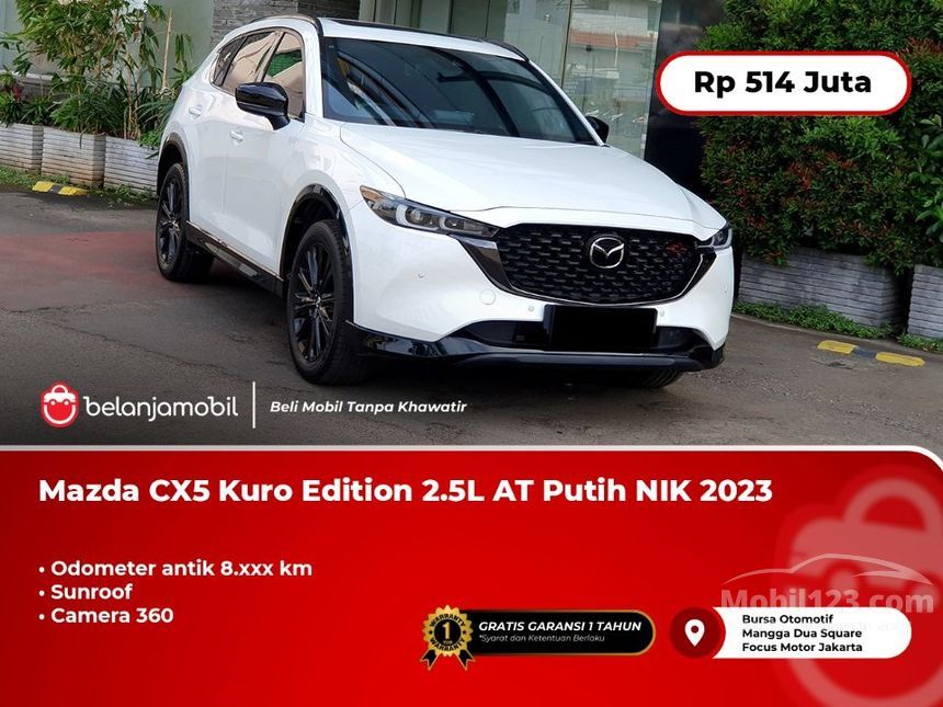 Jual Mobil Mazda CX-5 2023 Kuro Edition 2.5 di DKI Jakarta Automatic SUV Putih Rp 514.000.000 ...