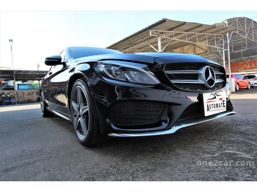 2016 Mercedes-Benz C300 2.1 W205 (ปี 14-22) Blue TEC HYBRID AMG Dynamic ...