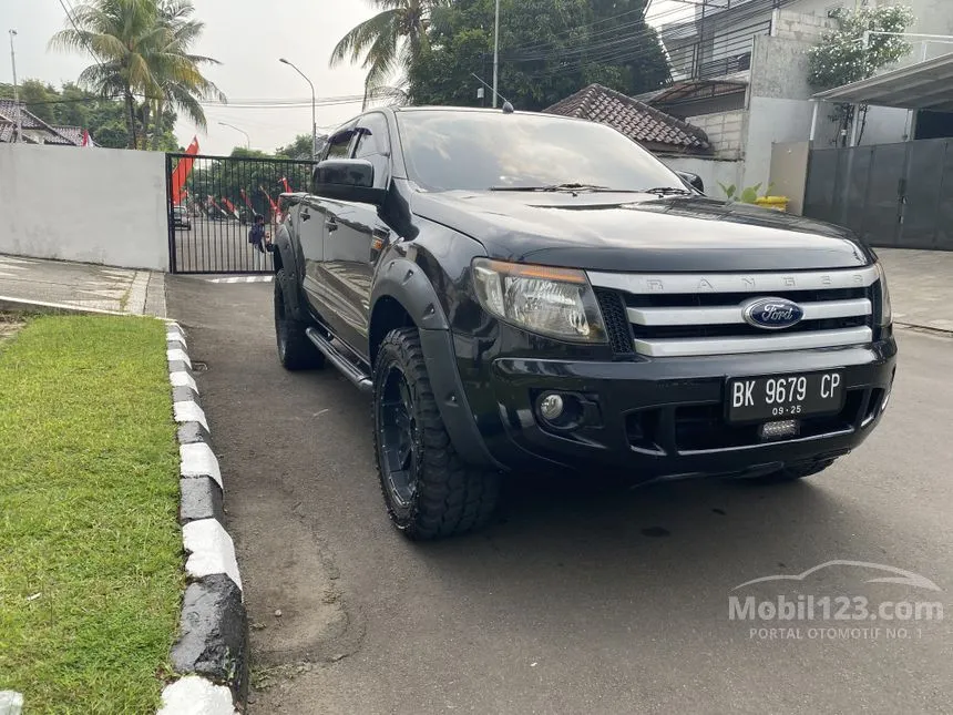 Jual Mobil Ford Ranger 2012 XLS 2.2 di DKI Jakarta Manual Pick-up Hitam ...