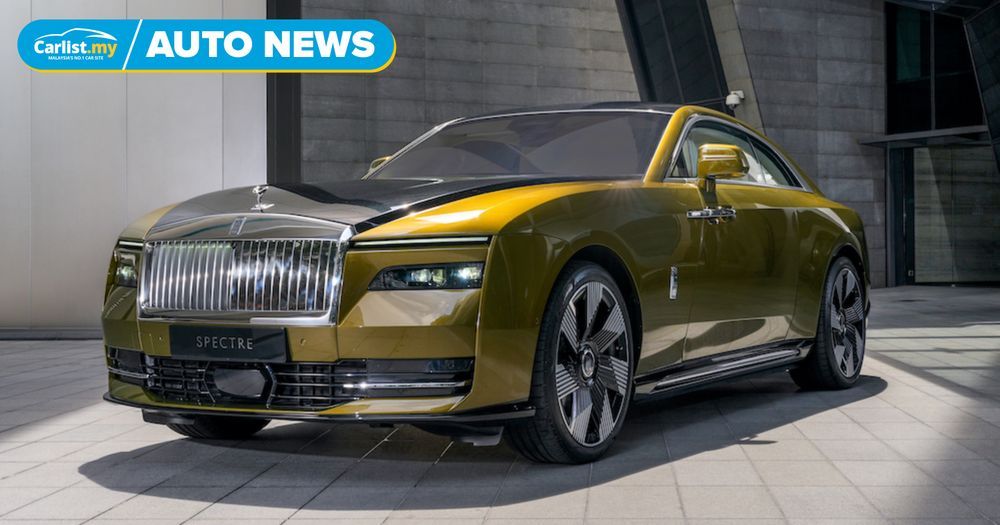 The all-electric Spectre rolls into Malaysia for a cool RM2 million ...