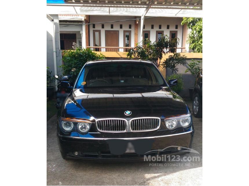 Jual Mobil BMW 735Li 2002 3.6 di Jawa Barat Automatic Sedan Hitam Rp ...