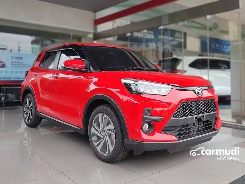 Jual Mobil Toyota Raize 2023 G 1.0 di Jawa Barat Automatic Wagon Merah ...