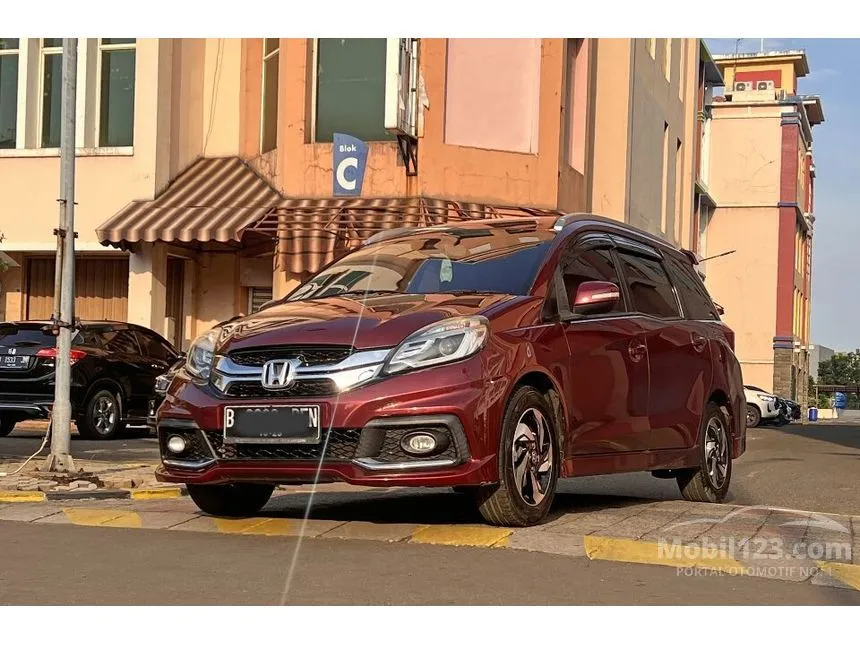 Jual Mobil Honda Mobilio 2015 RS 1.5 di DKI Jakarta Automatic MPV Merah ...