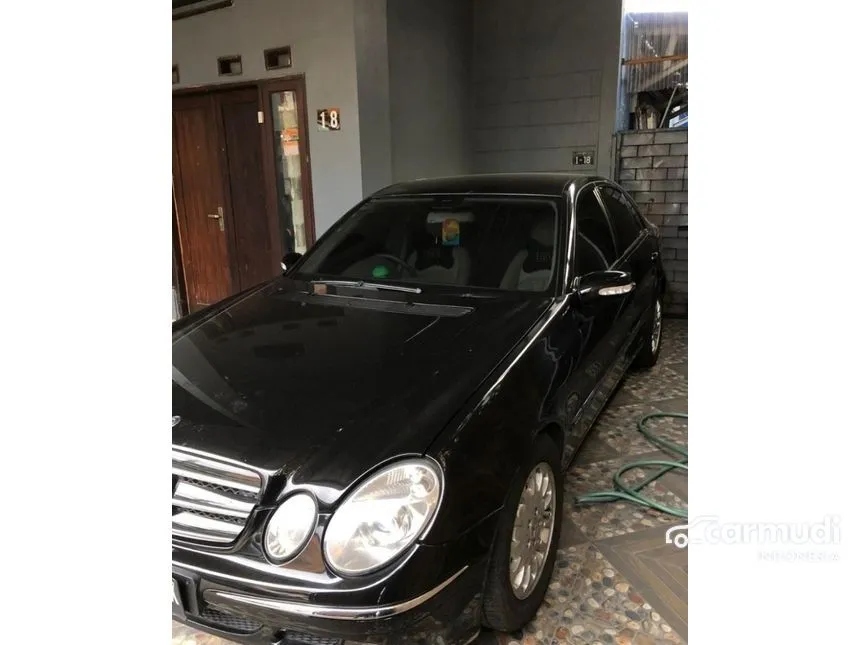 Mercedes-Benz E260 2005 E260 2.6 in Yogyakarta Automatic Sedan Black for Rp 160.000.000 ...