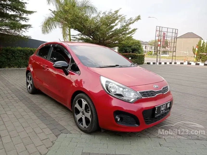 Jual Mobil KIA Rio 2013 1.4 di Jawa Barat Manual Hatchback Merah Rp 90. ...