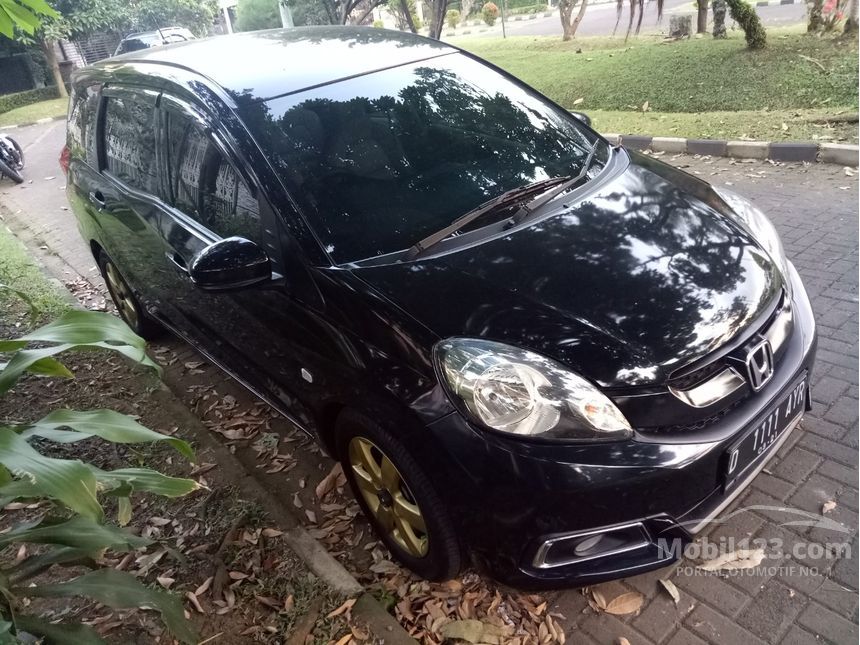 Jual Mobil Honda Mobilio 2016 S 1.5 di Jawa Barat Manual MPV Hitam Rp ...