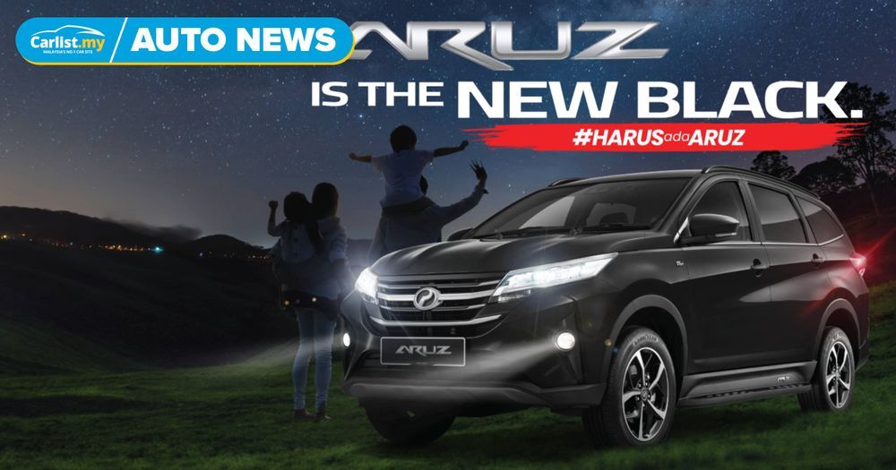 Kereta Perodua Aruz Baru