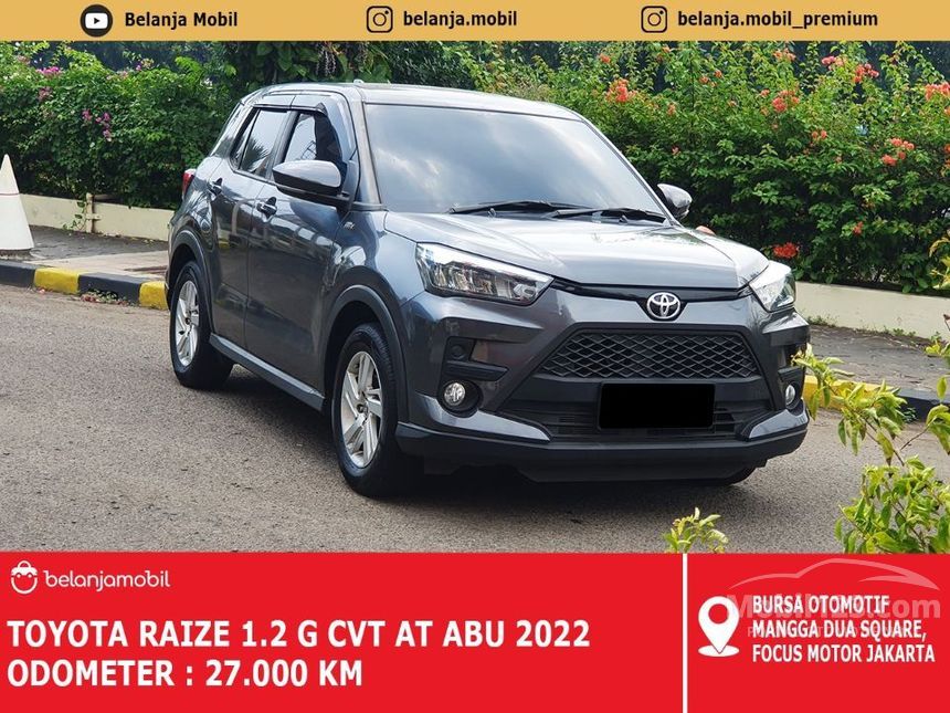 Jual Mobil Toyota Raize 2023 G 1.2 di DKI Jakarta Automatic Wagon Abu ...