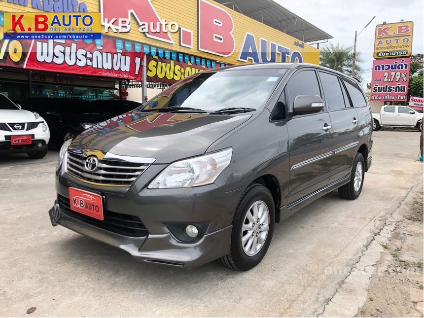 Toyota Innova 2014 V 2.0 in กรุงเทพและปริมณฑล Automatic Wagon สีเทา for ...