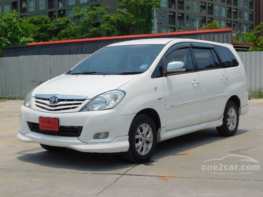 Toyota Innova 2010 G 2.0 in กรุงเทพและปริมณฑล Automatic Wagon สีขาว for ...
