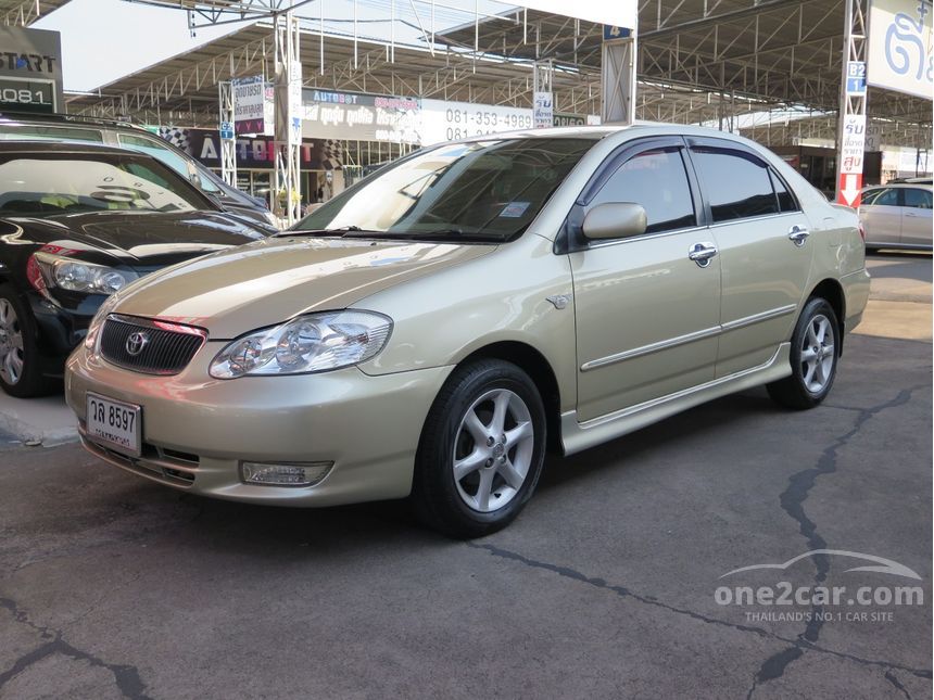 2003 Toyota Corolla Altis 1.6 ALTIS หน้าหมู (ปี 01-07) E Sedan MT for ...
