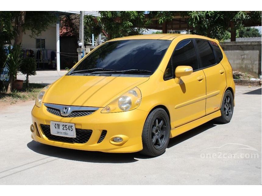 Honda Jazz 2007 (ปี 03-07) Cool 1.5 เกียร์อัตโนมัติ สีเหลือง | One2car ...