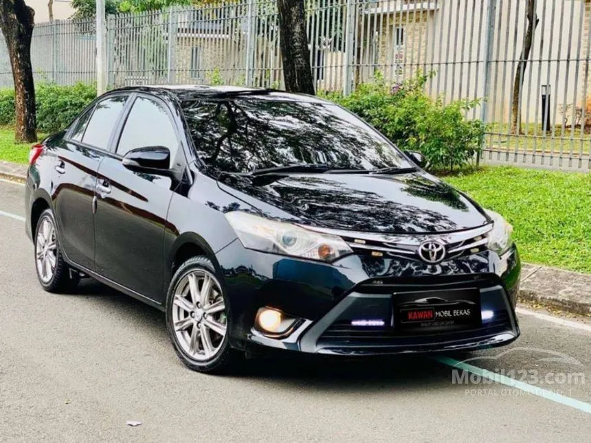 Jual Mobil Toyota Vios 2014 G 1.5 di Banten Automatic Sedan Hitam Rp ...