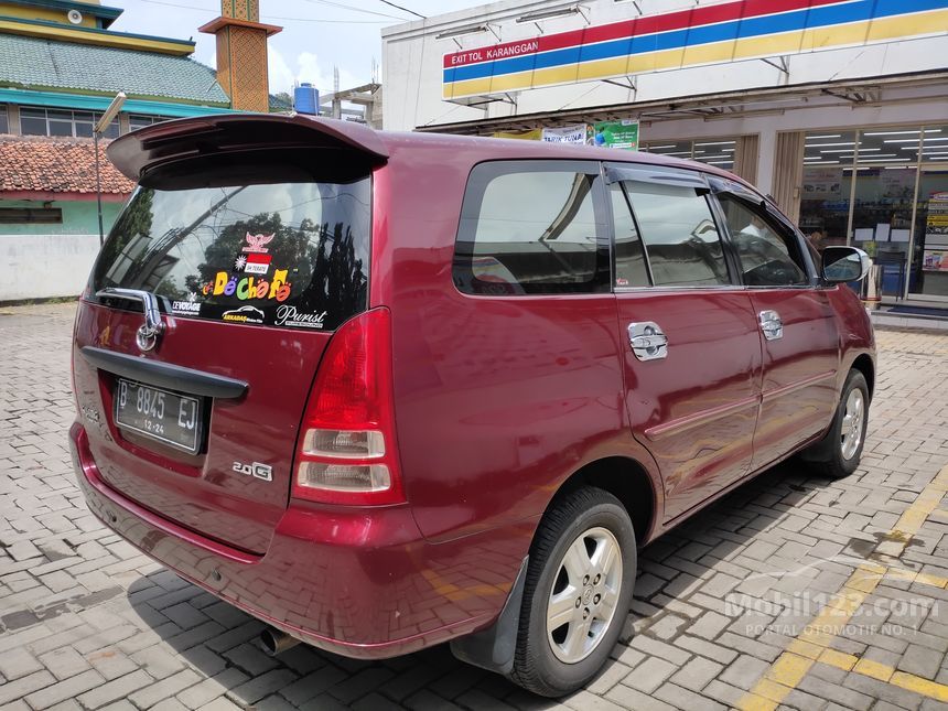 Jual Mobil Toyota Kijang Innova 2004 G 2.0 di DKI Jakarta Manual MPV ...