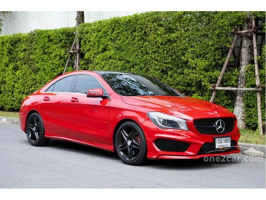 Mercedes-Benz CLA250 AMG 2016 W117 (ปี 14-18) Dynamic 2.0 เกียร์อัตโนมัติ สีแดง | One2car.com ...
