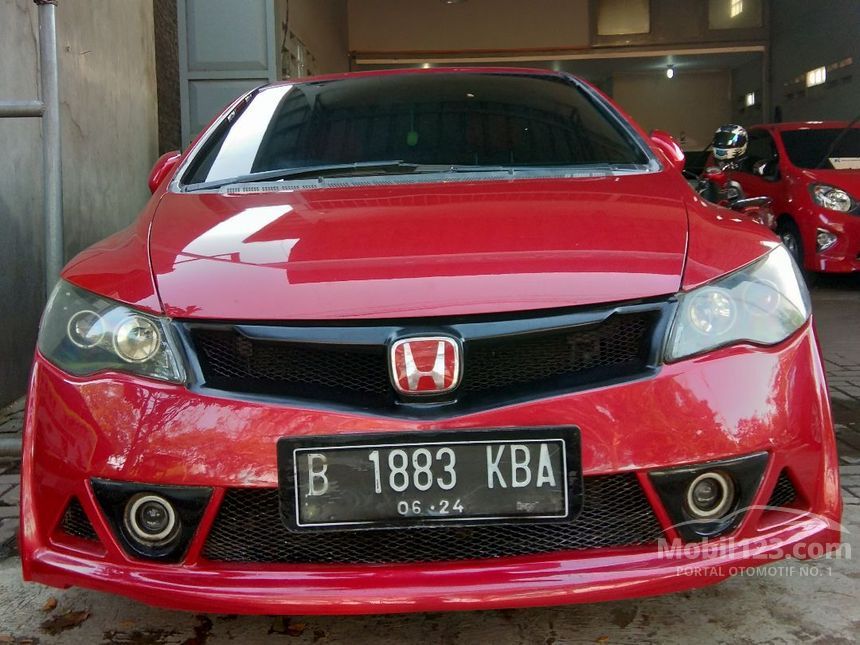 Jual Mobil Honda Civic 2007 FD 1.8 di Banten Automatic Sedan Merah Rp ...