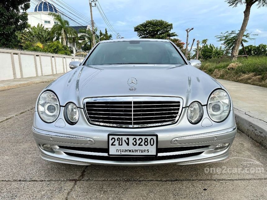 Mercedes-Benz E240 2003 W211 (ปี 03-09) Avantgarde 2.6 เกียร์อัตโนมัติ สีเทา | One2car.com ศูนย์ ...