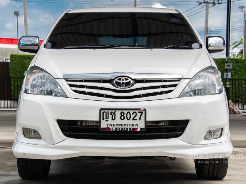 Toyota Innova 2010 G 2.0 in กรุงเทพและปริมณฑล Automatic Wagon สีขาว for ...