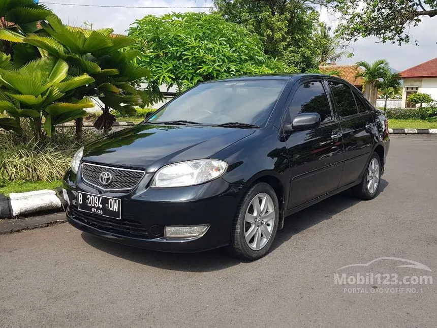 Jual Mobil Toyota Vios 2004 G 1.5 di Jawa Tengah Manual Sedan Hitam Rp ...
