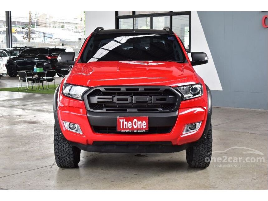 Ford Ranger 2018 DOUBLE CAB (ปี 15-18) XLT 3.2 เกียร์อัตโนมัติ สีแดง ...