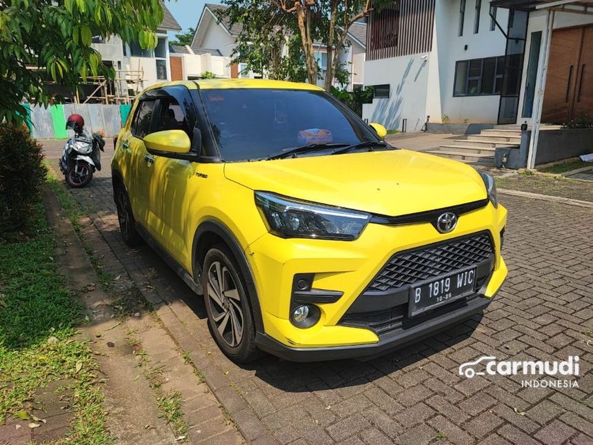 Toyota Raize 2021 T G (1 Tone) 1.0 in DKI Jakarta Automatic SUV Yellow ...