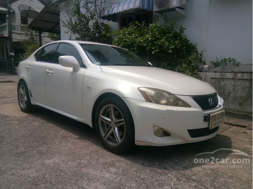 Lexus IS250 2007 Luxury 2.5 in กรุงเทพและปริมณฑล Automatic Sedan สีขาว ...