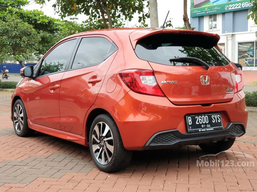 Jual Mobil Honda Brio 2018 RS 1.2 di Banten Automatic Hatchback Orange ...