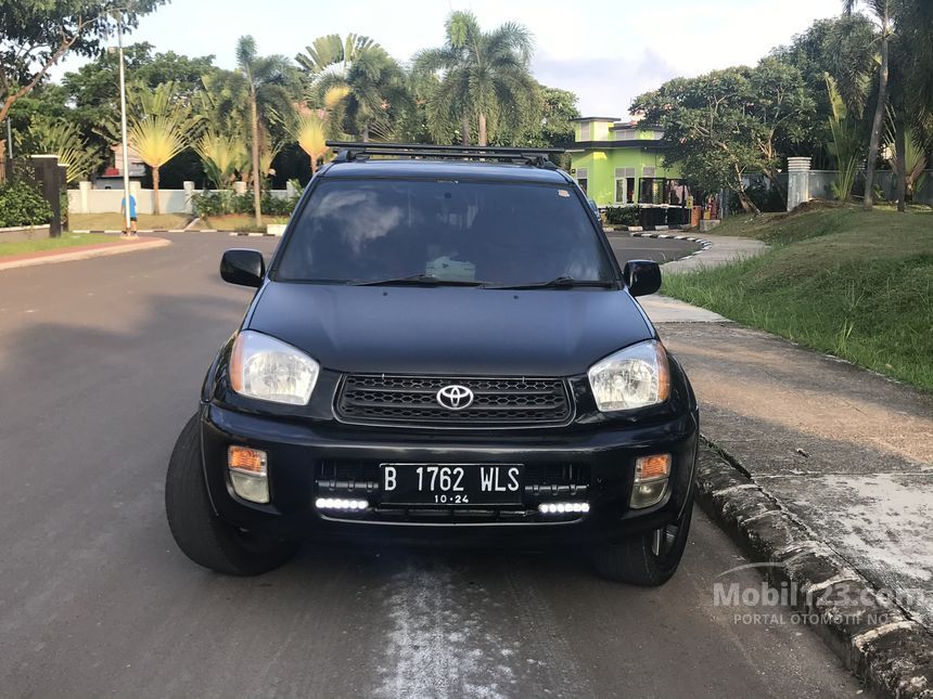 Jual Mobil Toyota RAV4 2001 2.0 di Banten Automatic SUV Hitam Rp 80.000 ...