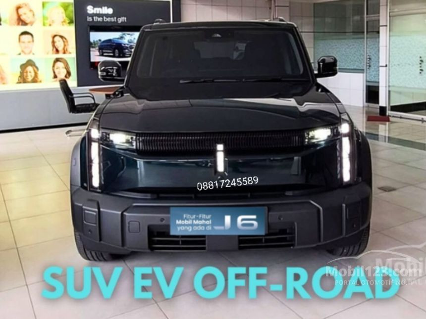 Jual Mobil Chery Omoda J6 2025 EV RWD di Jawa Barat Automatic SUV Hitam ...