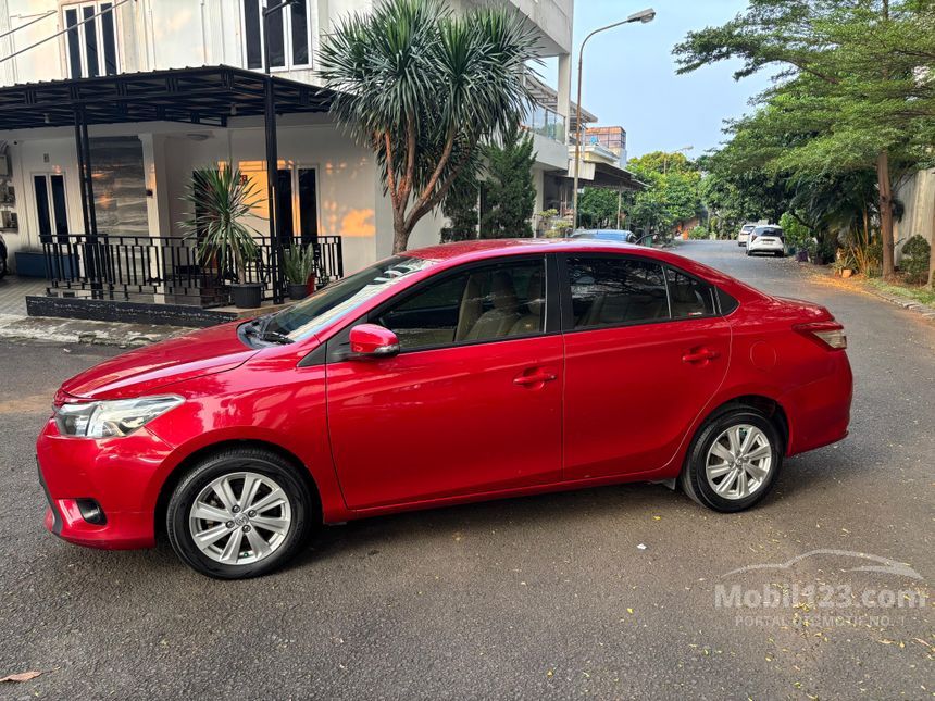 Jual Mobil Toyota Vios 2013 E 1.5 di Banten Automatic Sedan Merah Rp ...