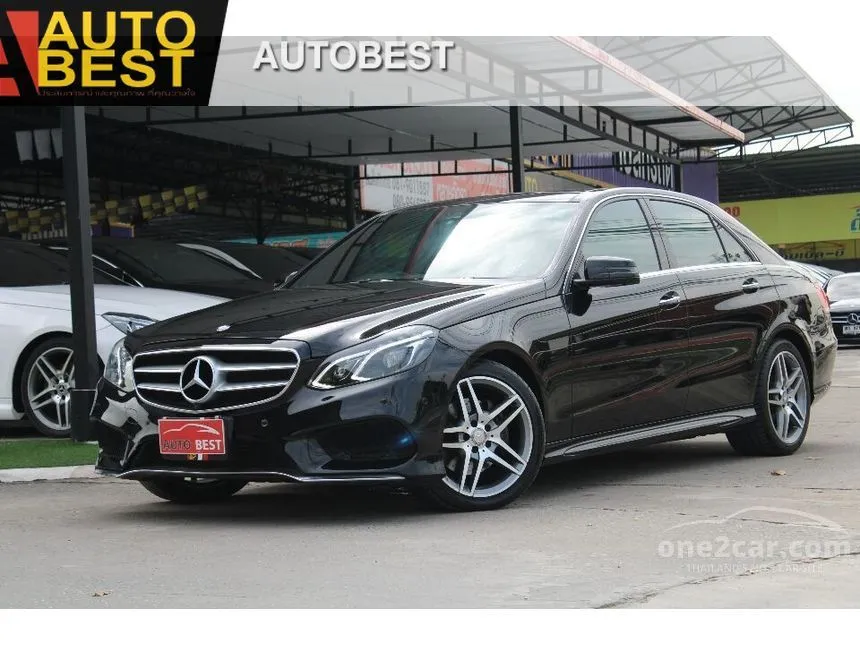 2015 Mercedes-Benz E300 2.1 W212 (ปี 10-16) AMG Dynamic Blue TEC HYBRID Sedan for sale on One2car