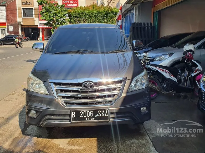 Jual Mobil Toyota Kijang Innova 2015 G 2.0 di Banten Manual MPV Abu-abu Rp 194.000.000 ...