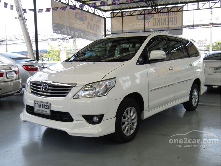 Toyota Innova 2013 V 2.0 in กรุงเทพและปริมณฑล Automatic Wagon สีขาว for ...