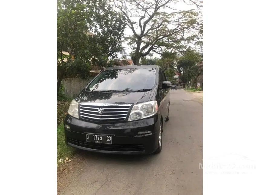 Jual Mobil Toyota Alphard 2004 V 3.0 di Jawa Barat Automatic Van Wagon ...