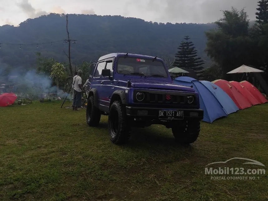 Jual Mobil Suzuki Jimny 1987 1.0 Manual 1.0 di Bali Manual Jeep Biru Rp ...