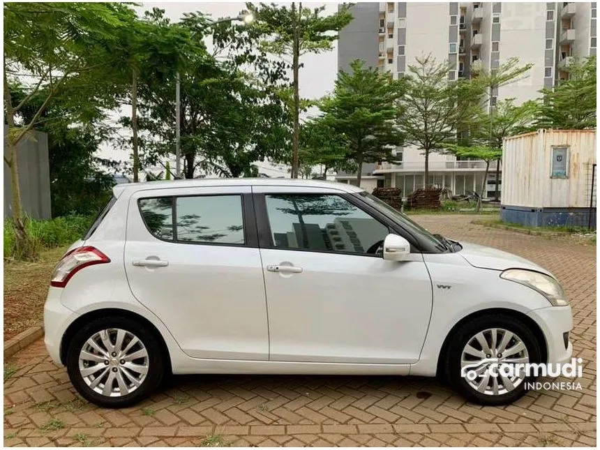 Jual Mobil Suzuki Swift 2013 GX 1.4 di Banten Manual Hatchback Putih Rp ...