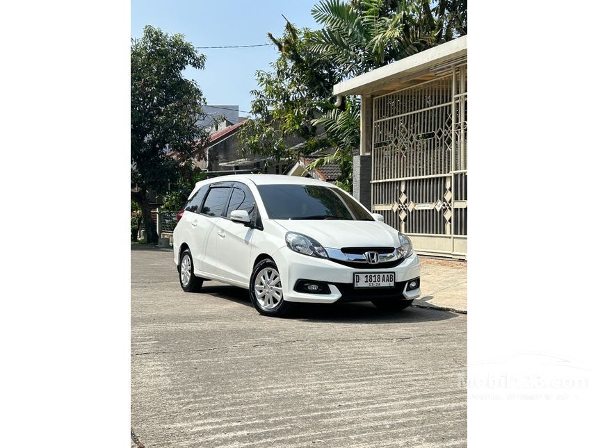 Jual Mobil Honda Mobilio 2014 E 1.5 di Jawa Barat Automatic MPV Putih ...