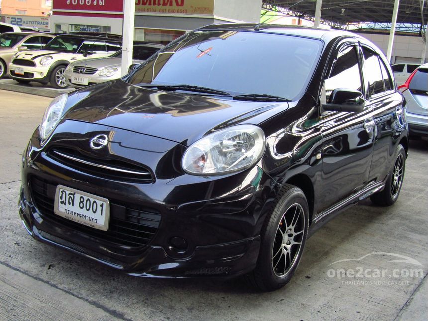 Nissan March 2010 E 1.2 in กรุงเทพและปริมณฑล Manual Hatchback สีดำ for ...