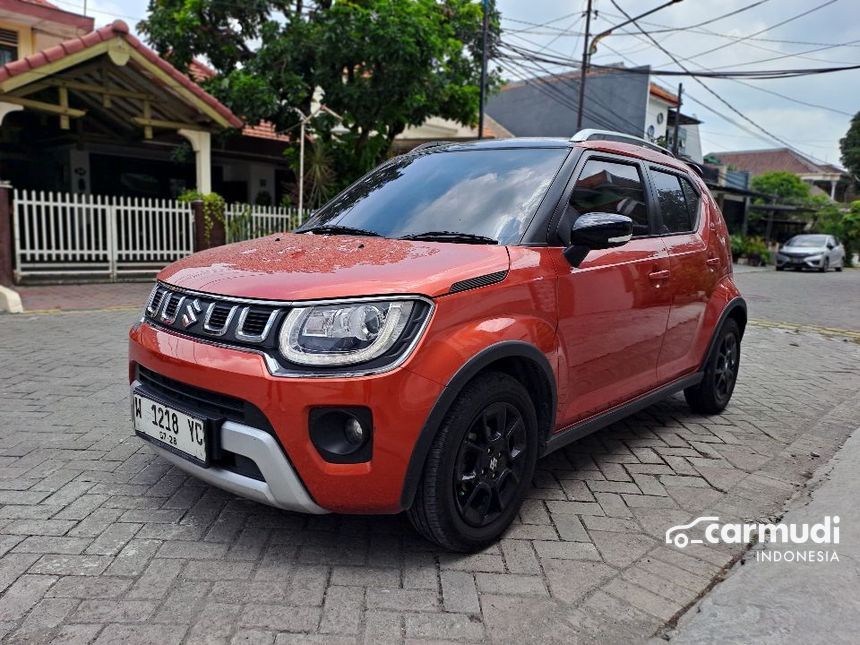 Jual Mobil Suzuki Ignis 2022 GX 1.2 di Jawa Timur Automatic SUV Orange ...