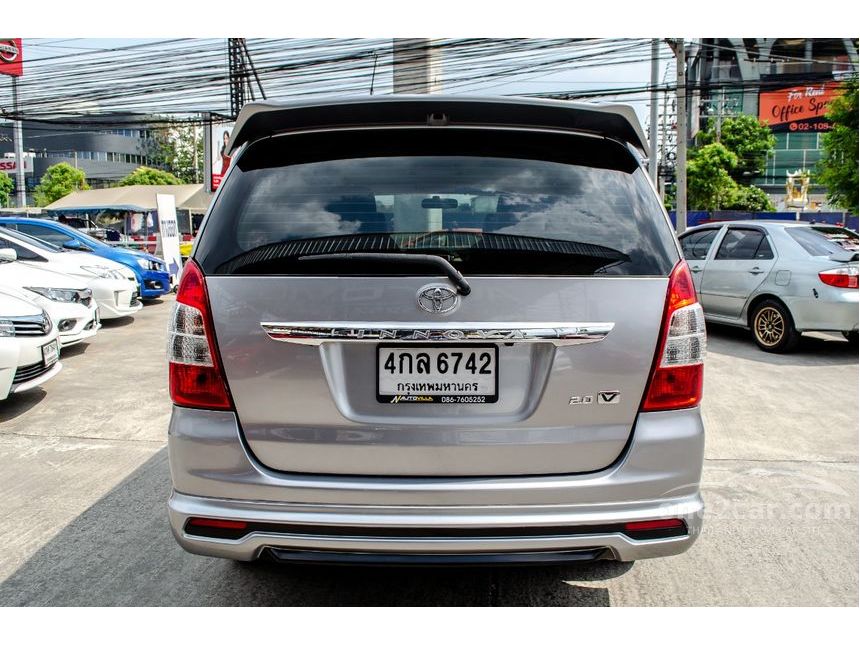 Toyota Innova 2015 V 2.0 in กรุงเทพและปริมณฑล Automatic Wagon สีเทา for ...