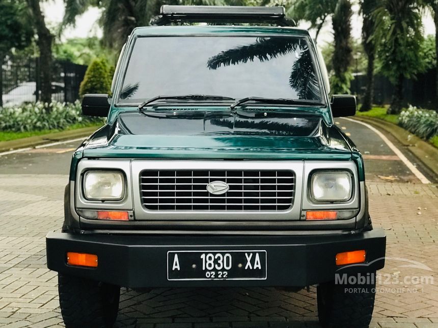 Jual Mobil Daihatsu Feroza 1995 1.6 di Banten Manual Jeep Hijau Rp 49. ...